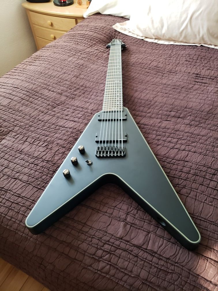 Left handed Schecter Blackjack SLS V 8 for Sale in Los Angeles, CA ...
