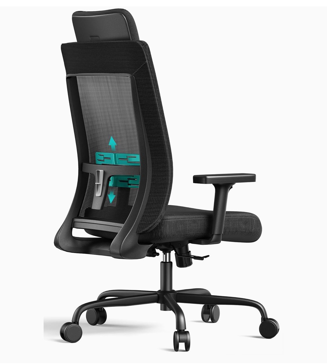 Ergonomic Office Chair 350LBS Capacity - 90-135° Any Angle Tilt Lock ...