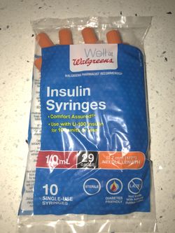 Insulin Syringes Walgreens