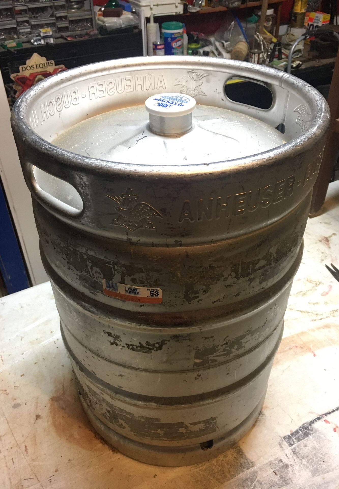 Empty Anheuser Busch 1/2 barrel keg for Sale in Brunswick, OH - OfferUp