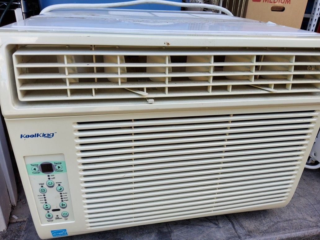 Pre-owned Kool King Window Air Conditioner Model#MWK10CRN1-BJ8 10000 ...