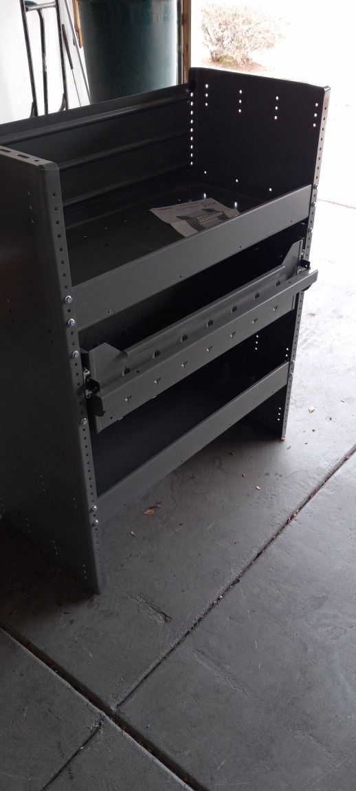 Adrian Steel Shelf With Sliding Drawer for Sale in Las Vegas, NV - OfferUp