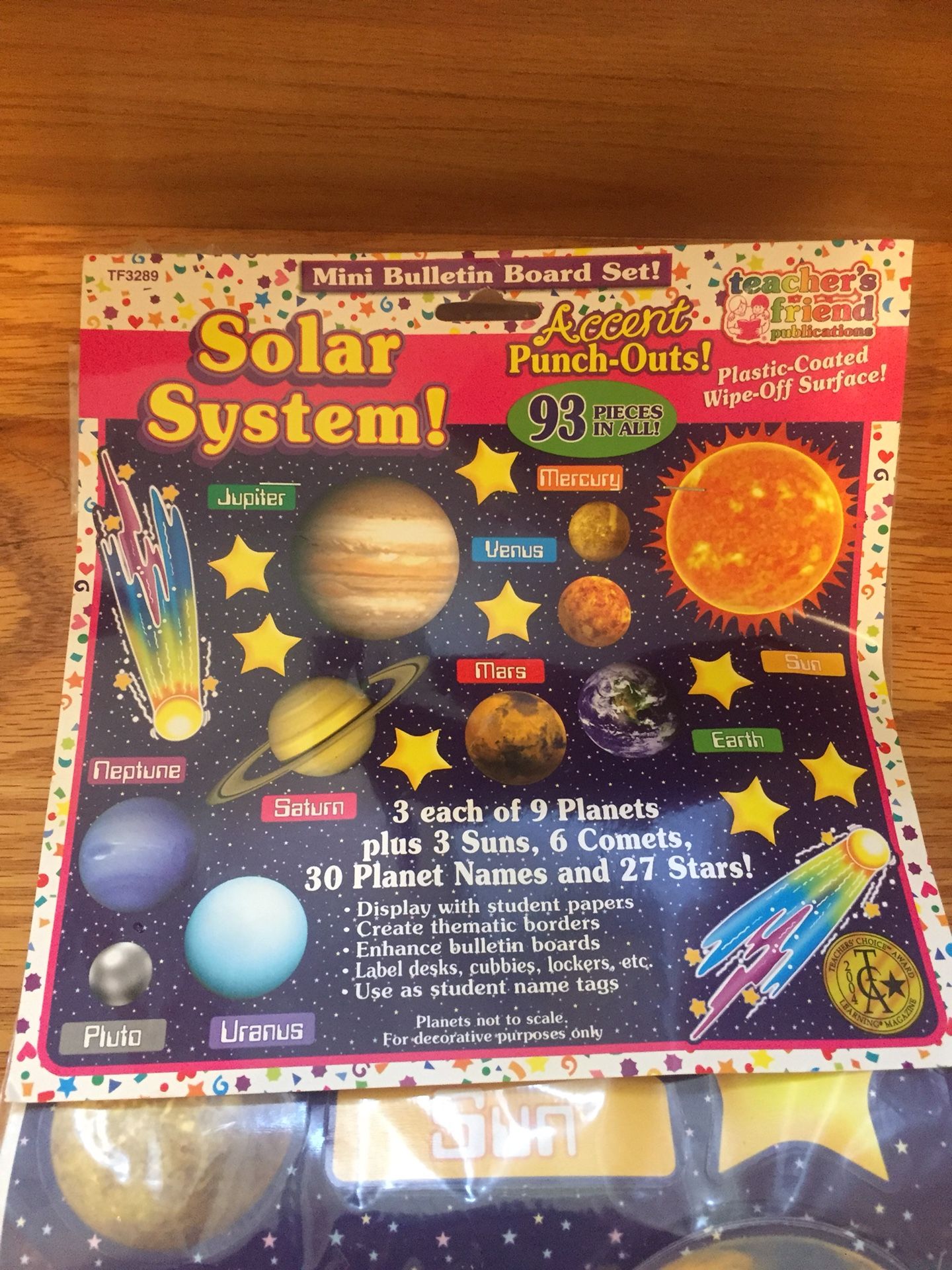 Solar System Bulletin Board Titles