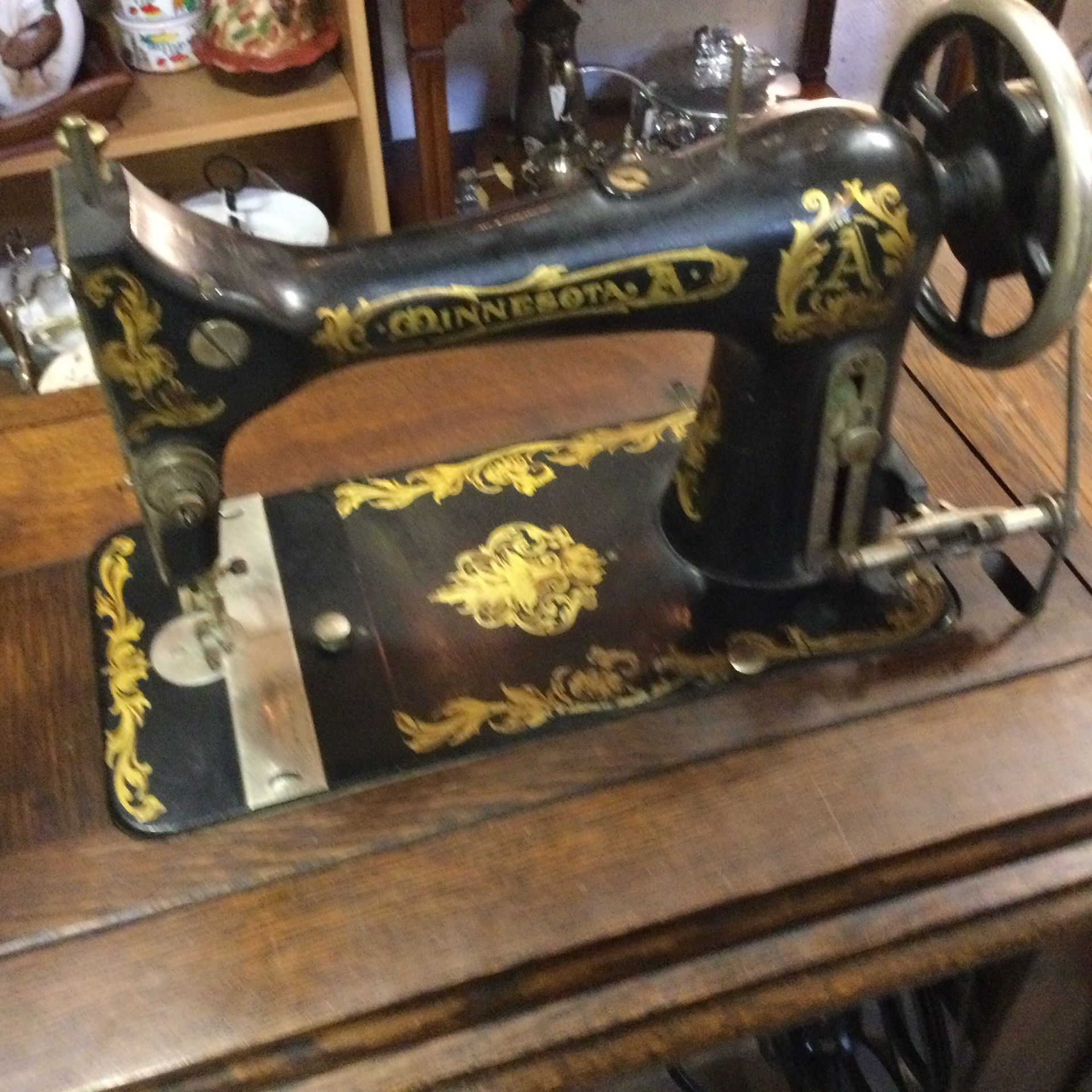 Antique Minnesota Treadle Sewing Machine for Sale in Avondale, AZ - OfferUp