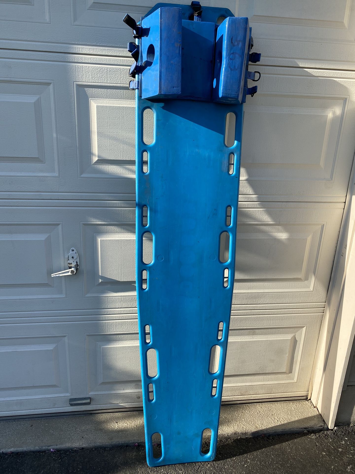 HDx Spinal Immobilization Backboard Stretcher With Head Immobilizer EMS ...