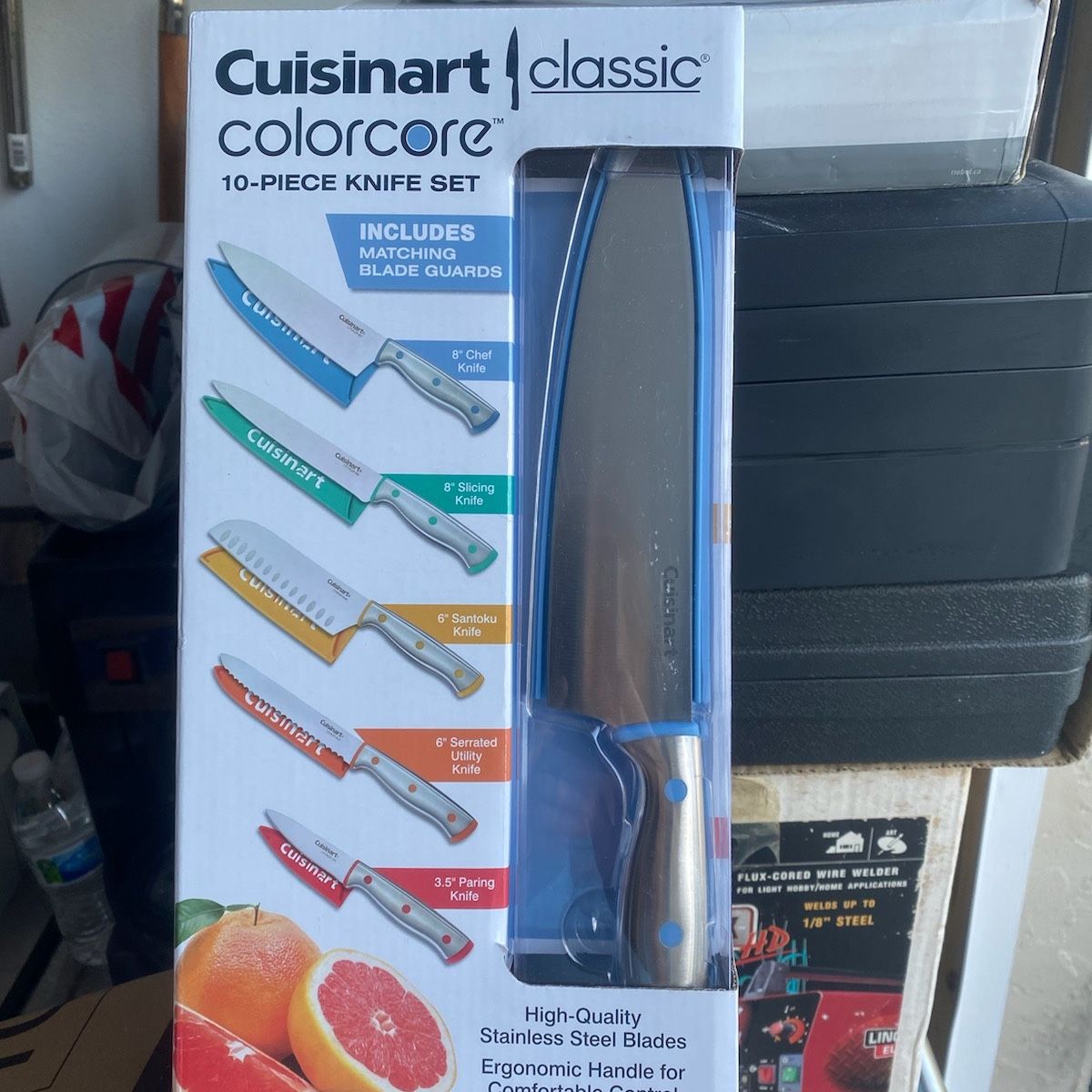 Cuisinart C77CR-10P 10pc Stainless Steel ColorCore™ Color, 48% OFF