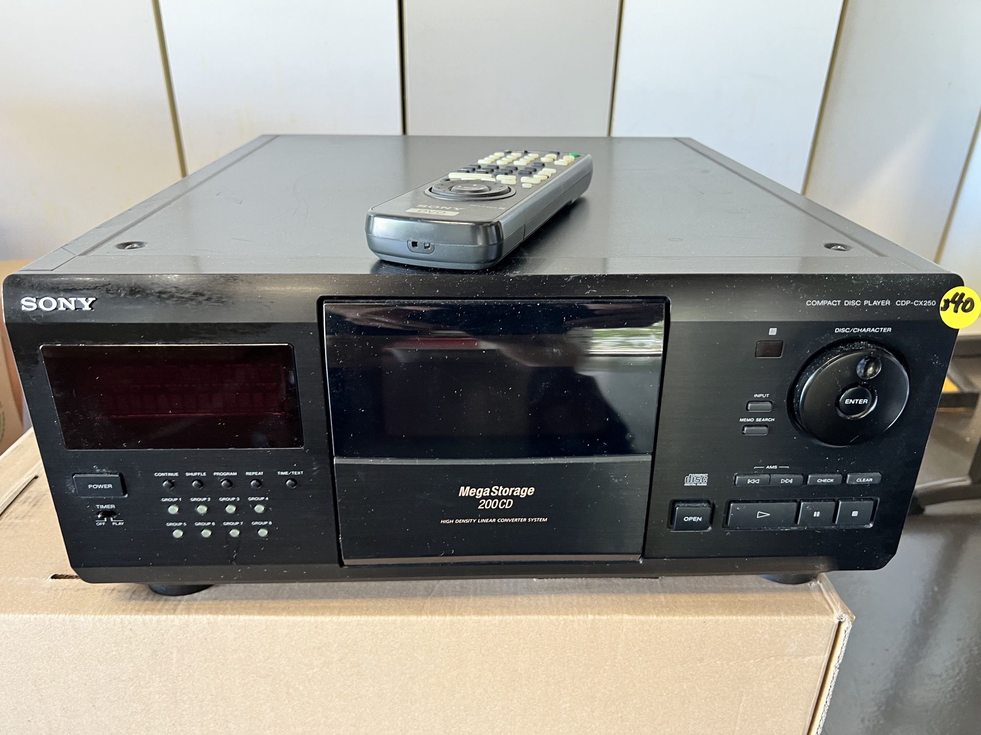 Sony Mega Storage 200 CD Player for Sale in North Miami Beach, FL - OfferUp