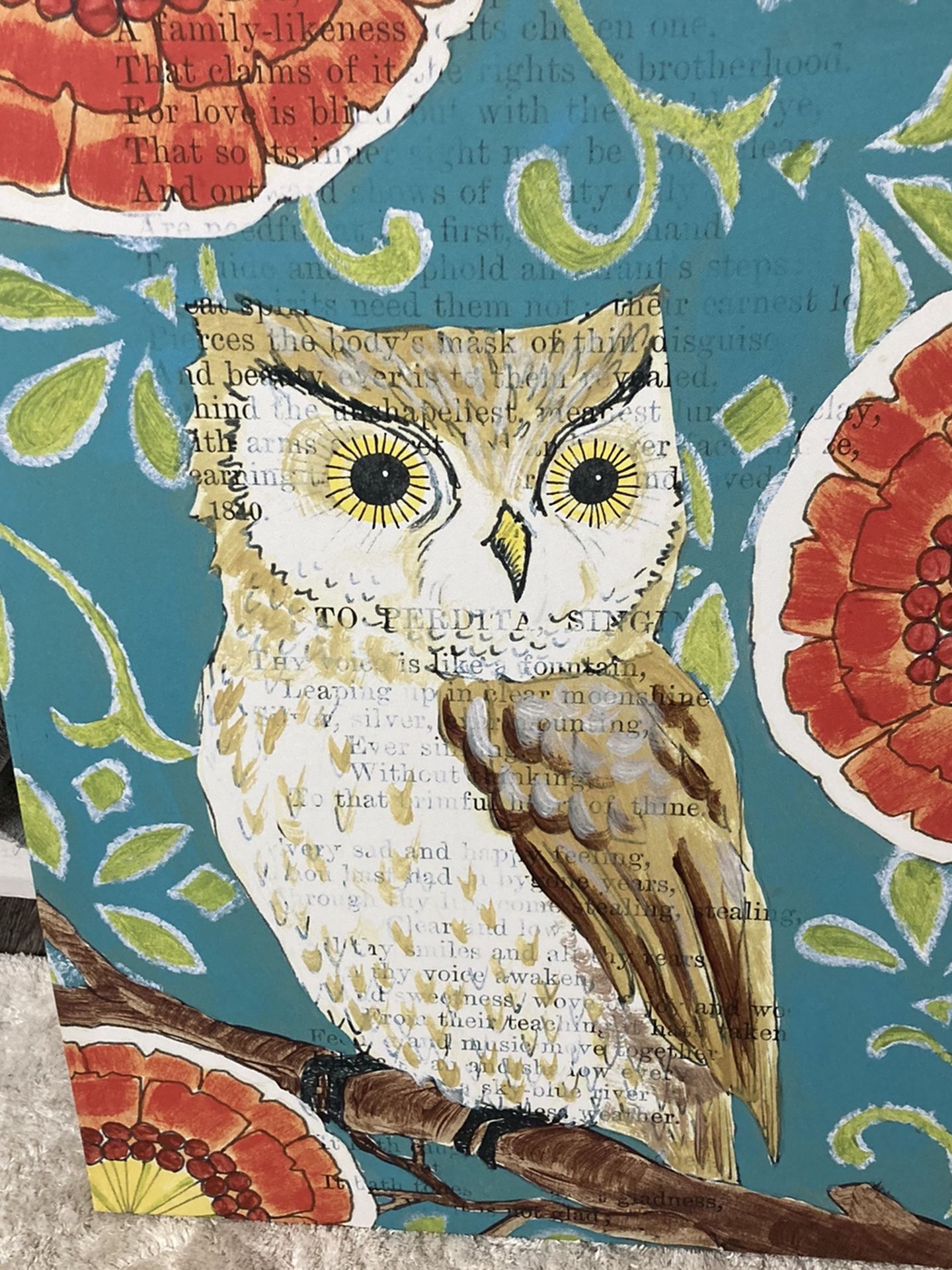 Pier 1 Owl Art