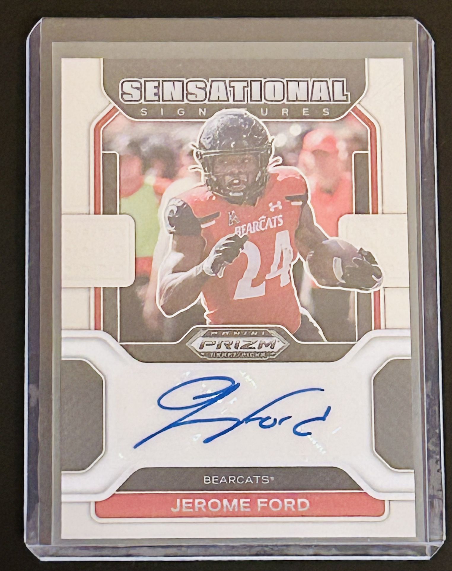 NFL Panini Prizm Cleveland Browns Jerome Ford Autographed Insert Rookie ...