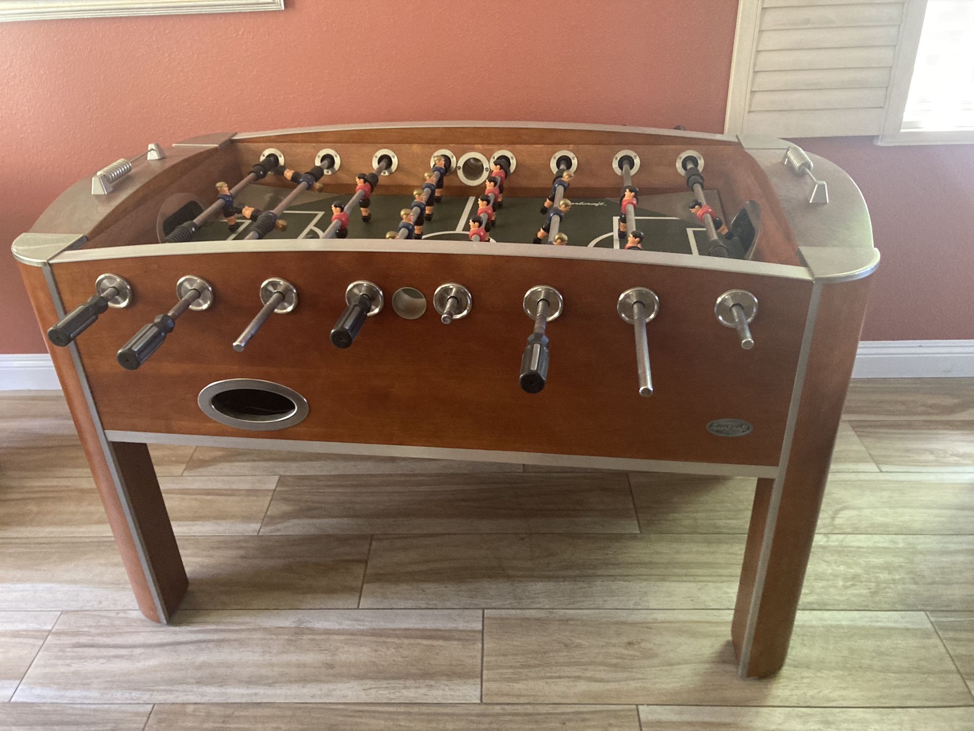 SPORTCRAFT MAHOGANY FOOSBALL GAMING TABLE for Sale in San Dimas, CA ...