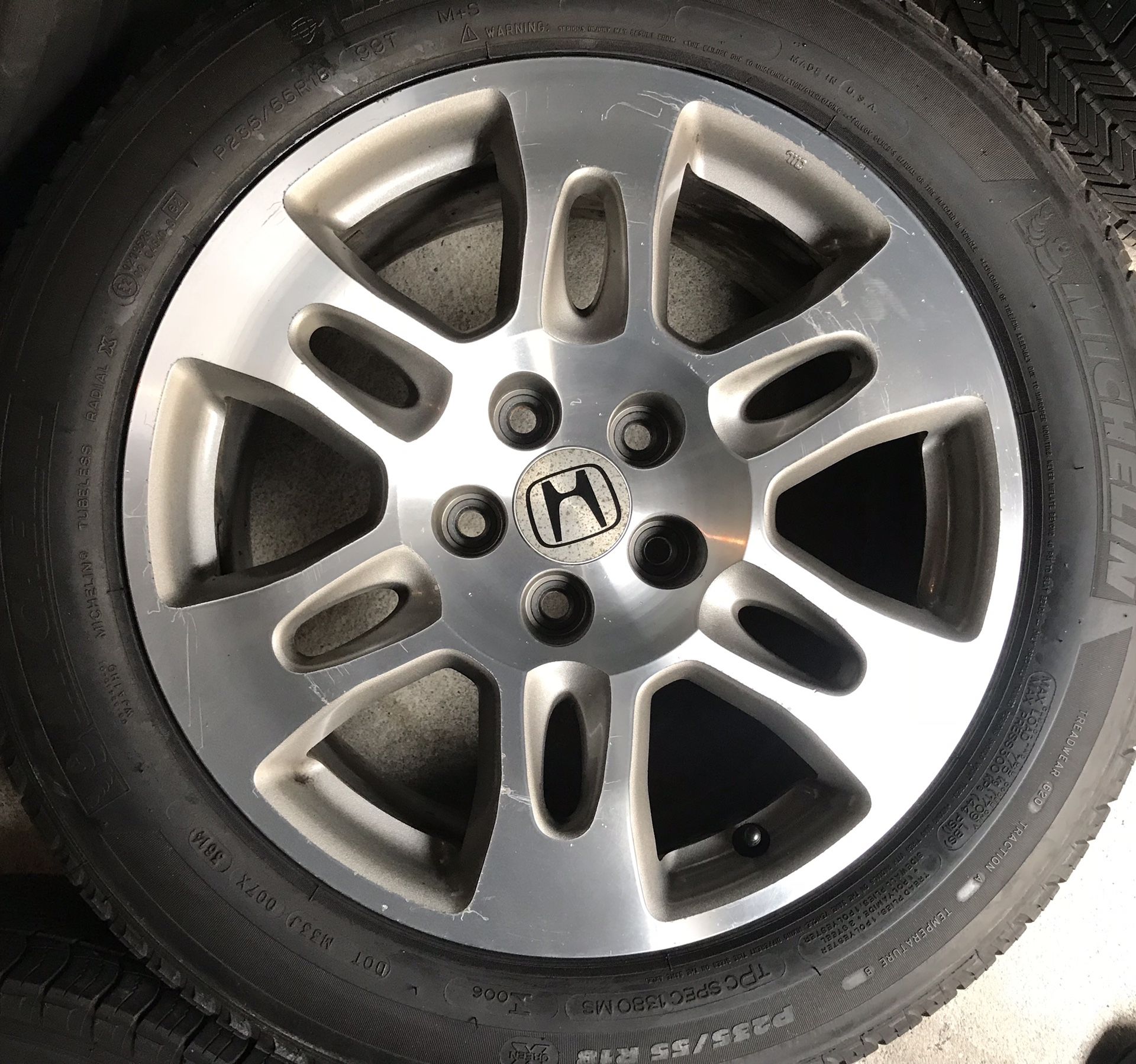 Nice 18 inch Honda Odyssey Factory OEM Wheels Rims Tires De-pax 18” for ...