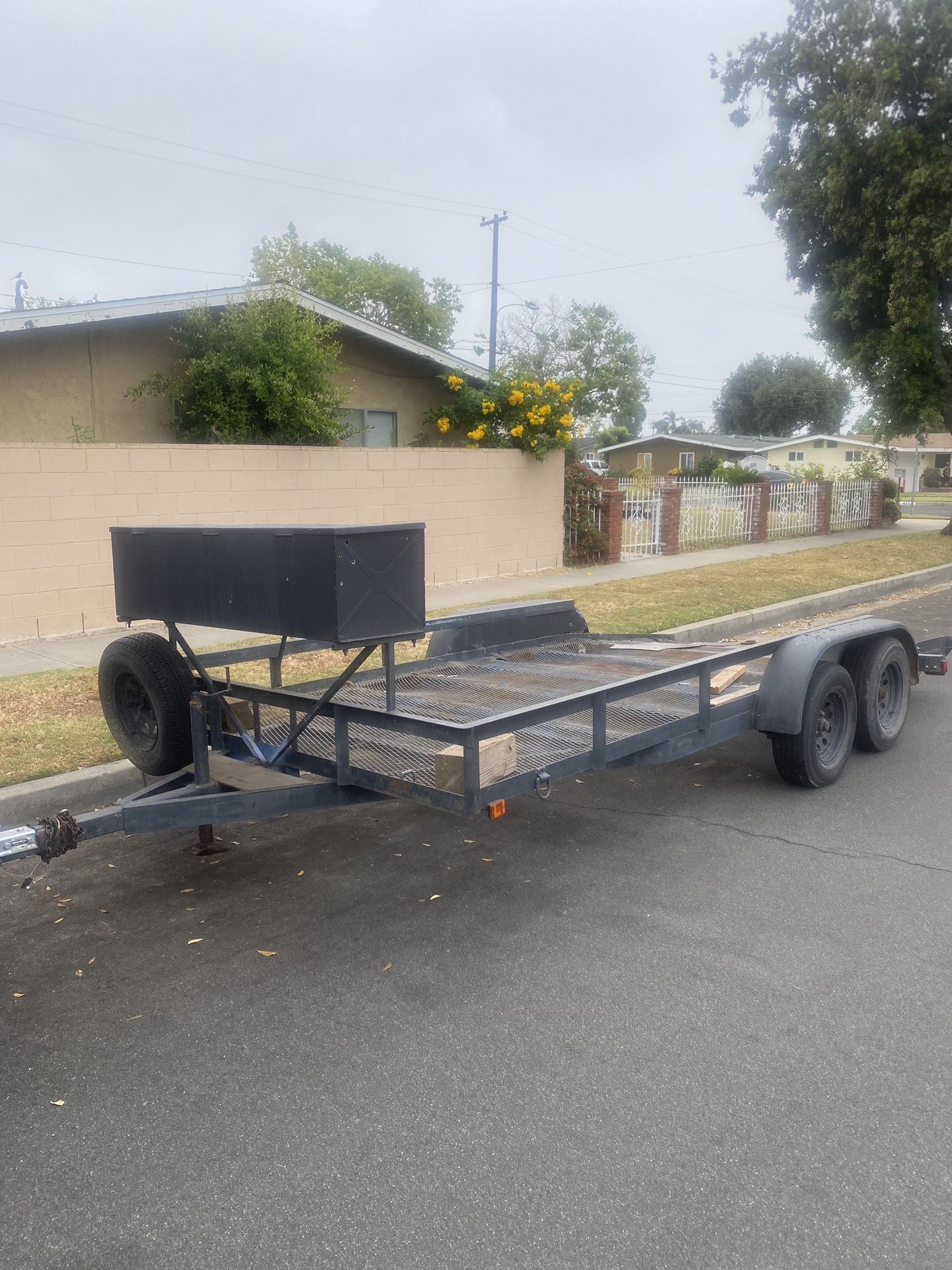 Flat Utility Trailer 7’x16’ for Sale in Santa Ana, CA - OfferUp