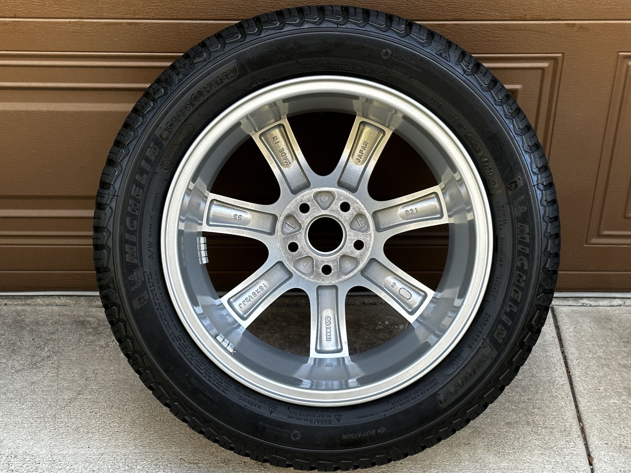 Updated Photos!! Subaru 16" Wheels New MICHELIN CROSSCLIMATE2 Tires 205 ...