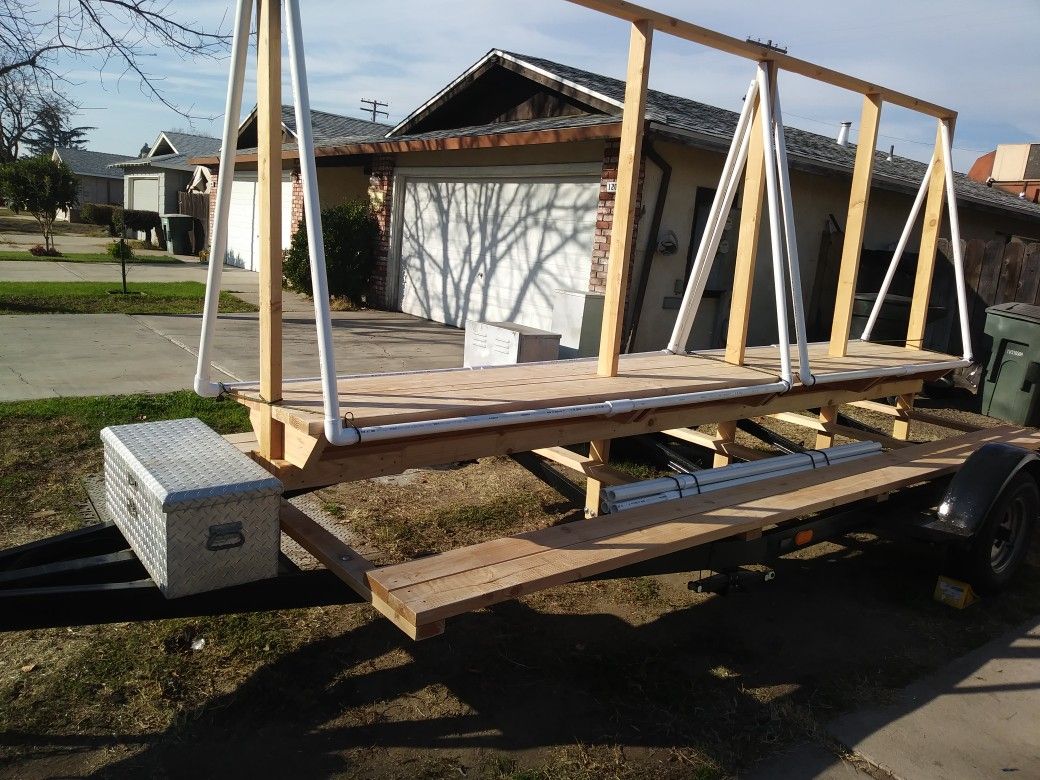 New build. , picnic table trailer , towable for Sale in Modesto, CA ...