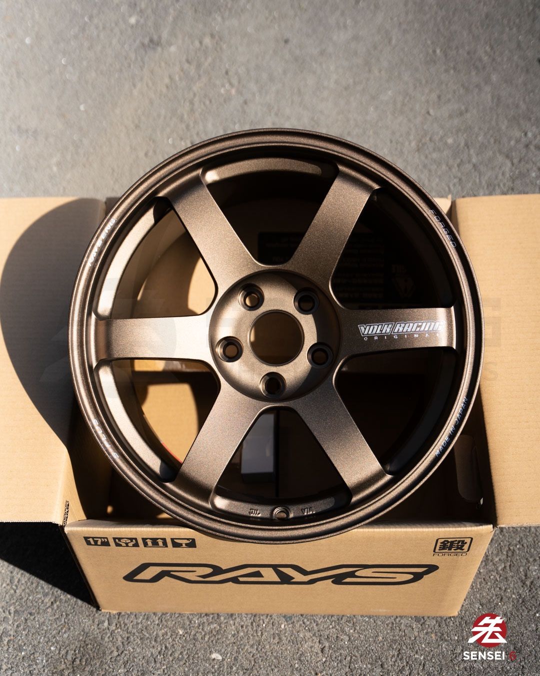 Volk TE37 Saga S-Plus / 17x9 +22 / 5x114.3 / Bronze S13 S14 RSX DC5 for ...