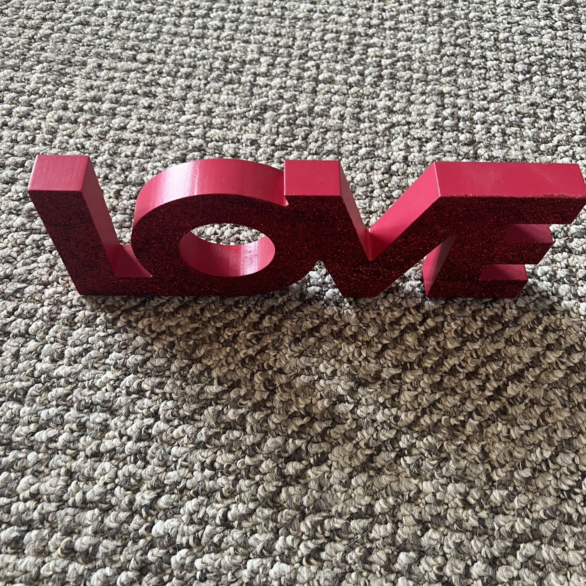 “LOVE” Decorative Stand Up Sign for Sale in Livingston, MT - OfferUp