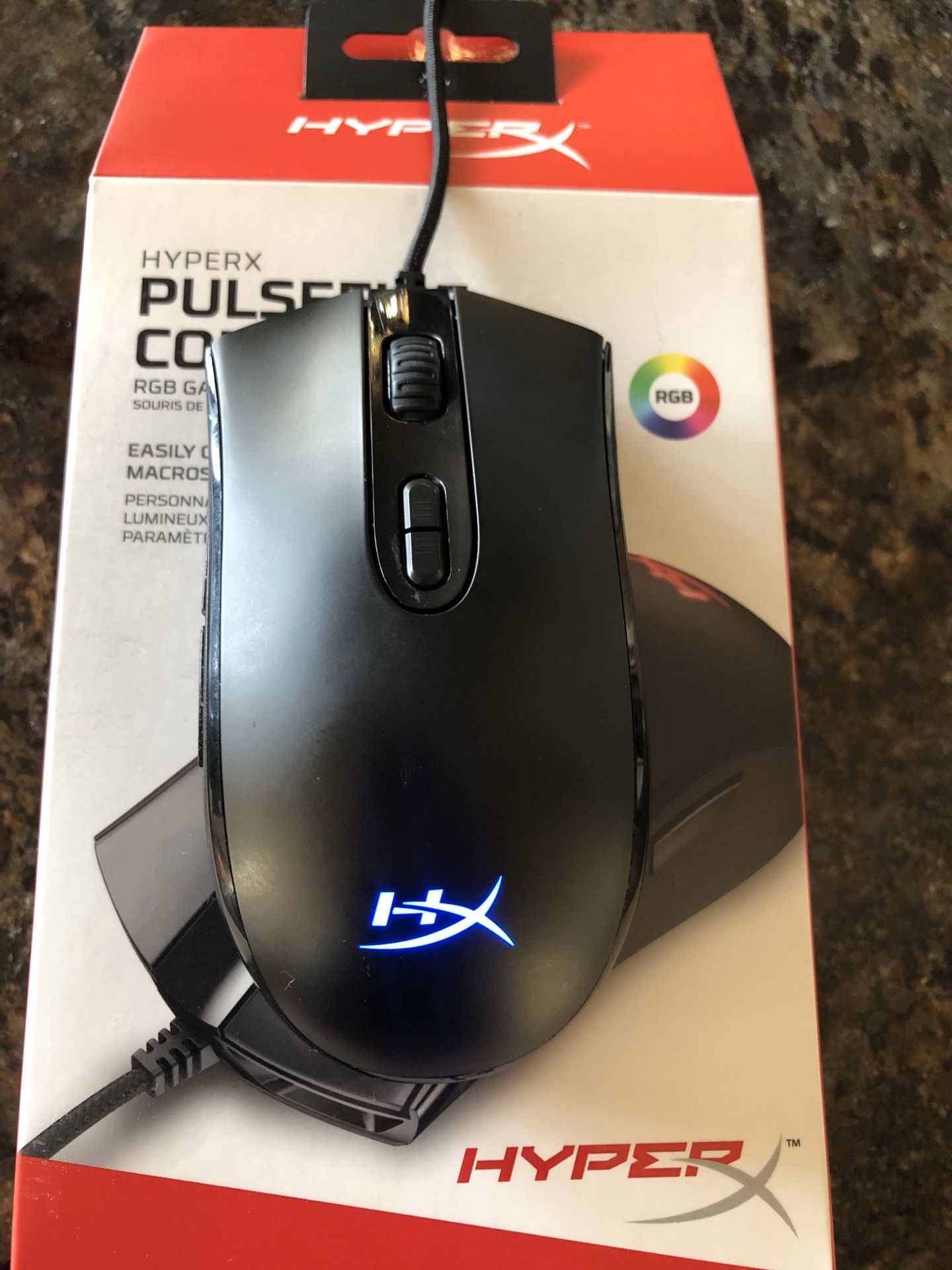 Hyper X pulse fire Core RGB gaming mouse for Sale in Bellevue, WA - OfferUp