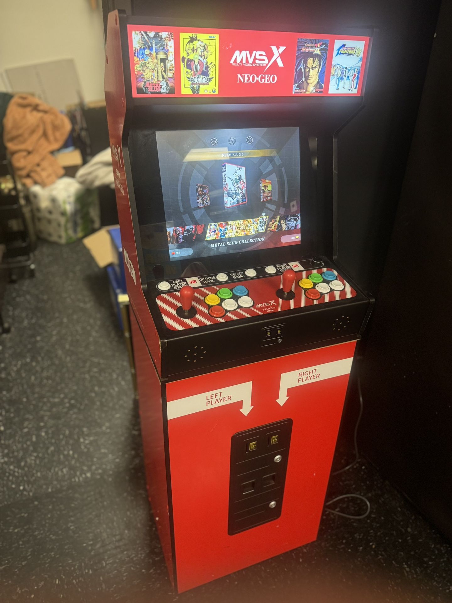 NeoGeo MvsX 50 Games In One Arcade Machine With Cabinet for Sale in El ...
