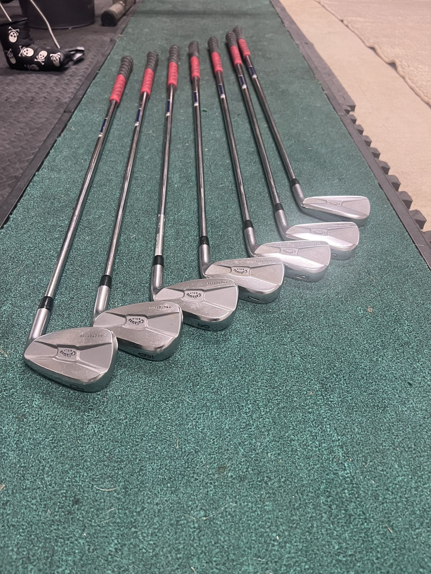 Callaway Prototype Irons 4-PW. Project X 5.5 Flighted Shafts for Sale ...