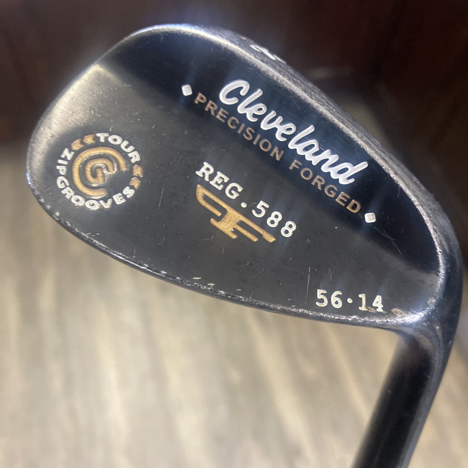 Cleveland Forged REG.588 Tour zip grooves 56° Wedge for Sale in ...