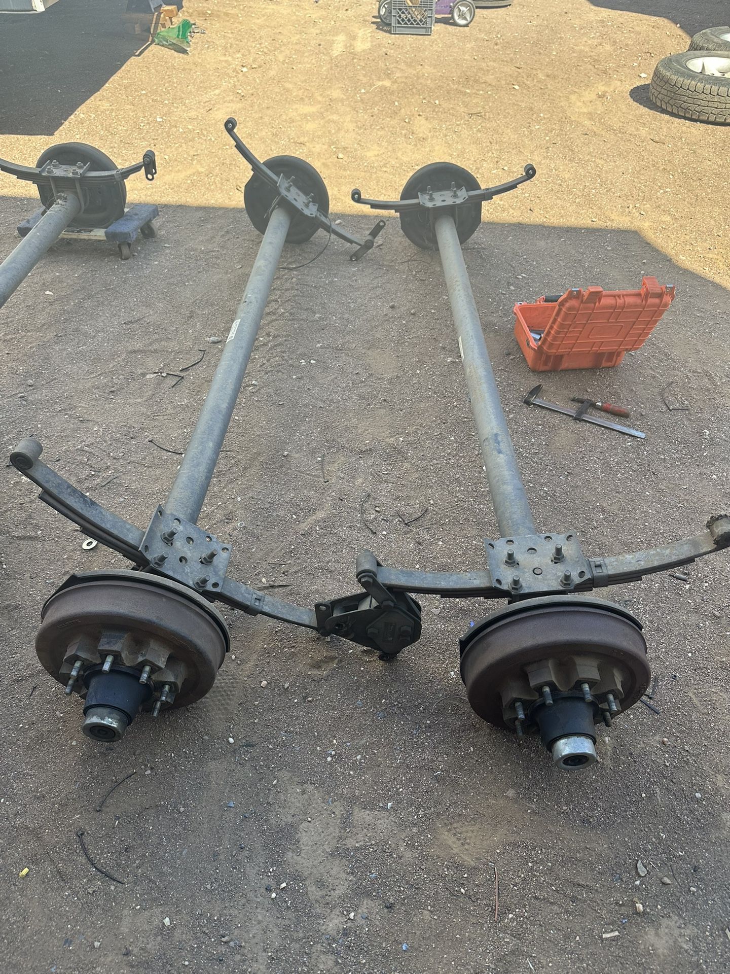 Lippert Trailer axles Complete 6000 Pound Each Axle for Sale in Phelan ...