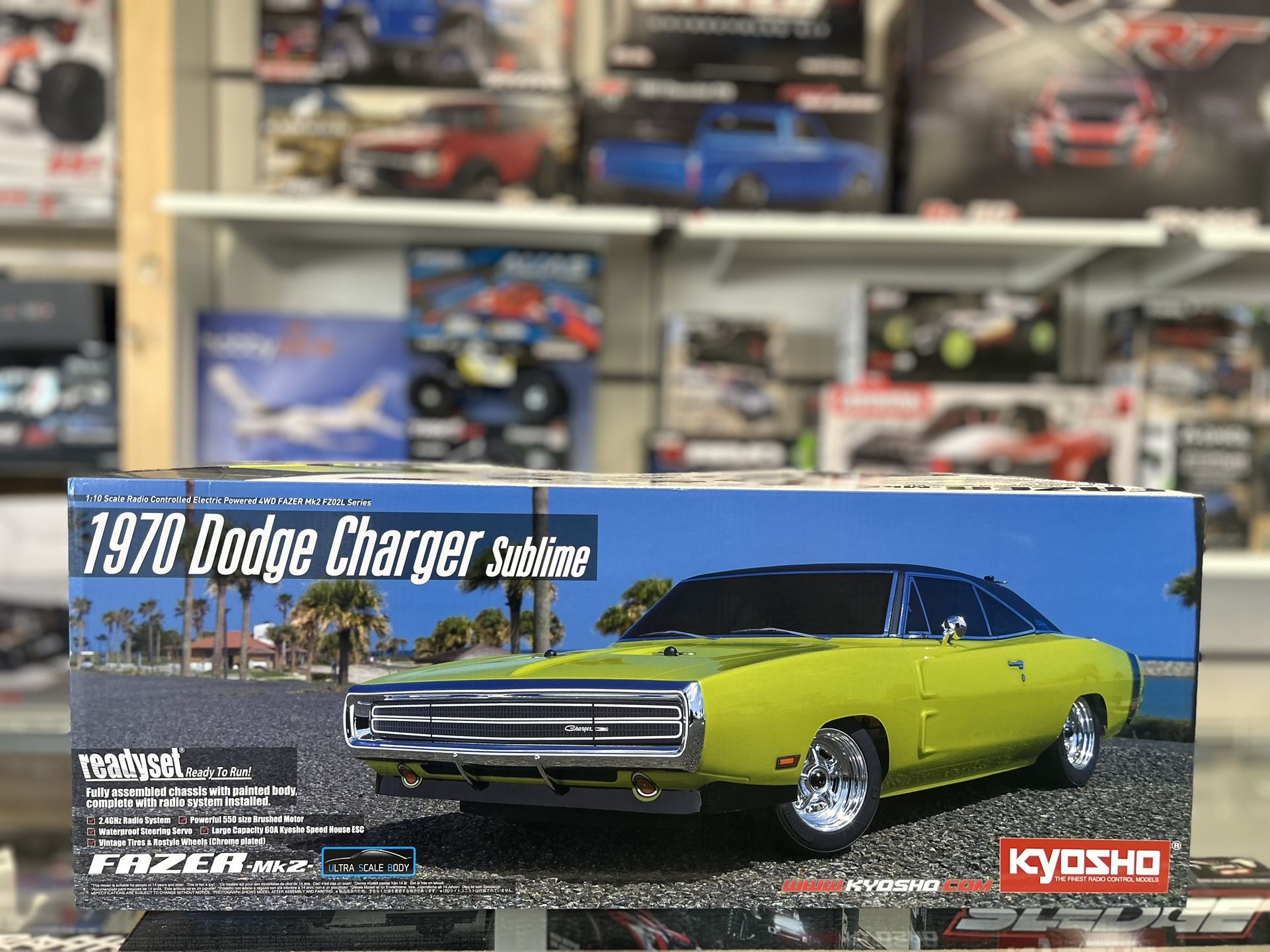 Kyosho 1970 Dodge Charger Sublime 1/10 RC Car. for Sale in Anaheim, CA ...