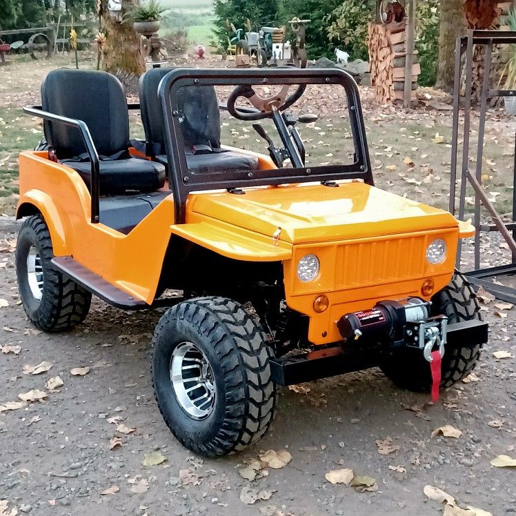 Gas Power Mini Jeep