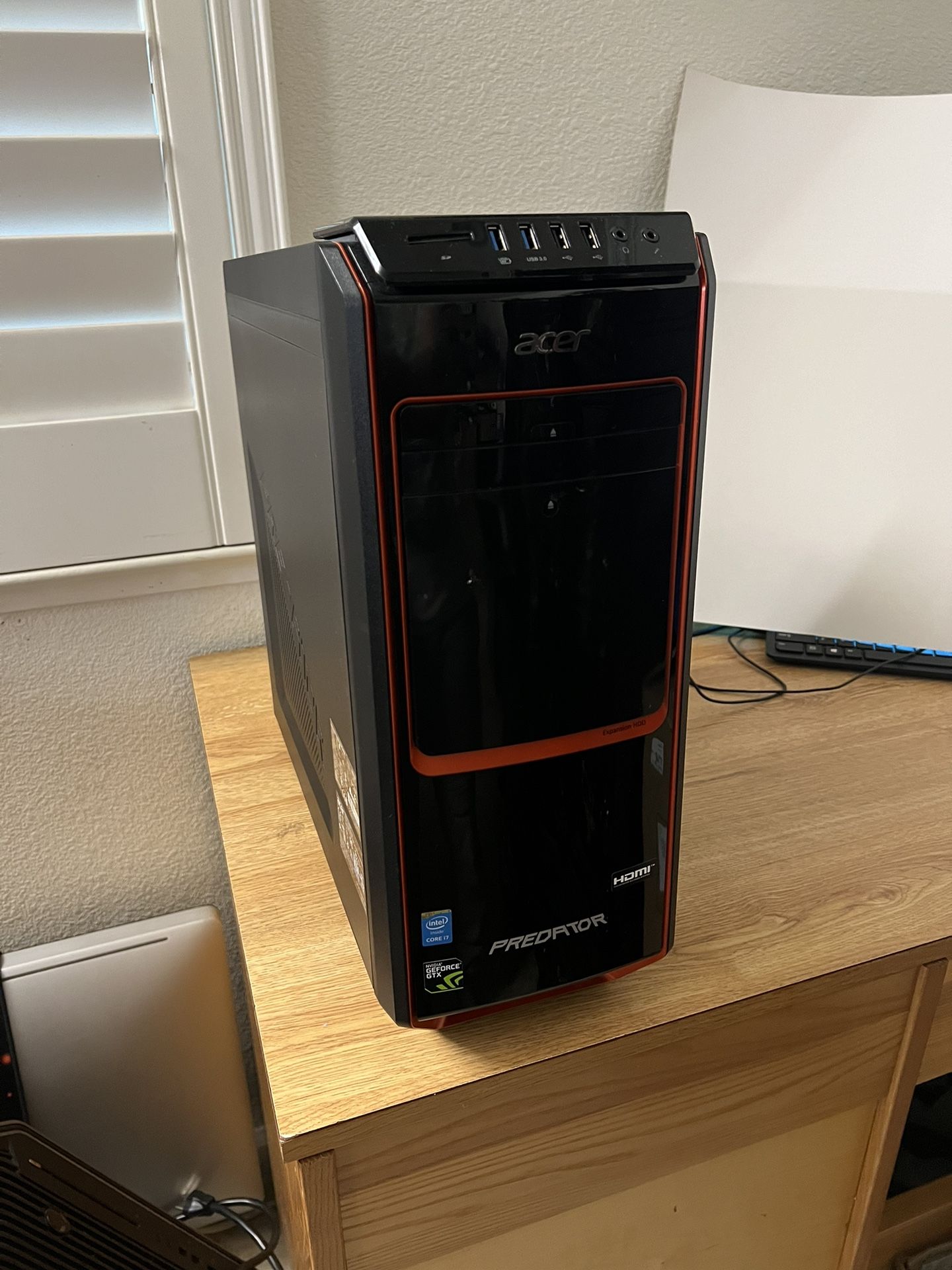 Acer Aspire Predator A-G3605 Desktop Computer i7 4790 32GB DDR3 Rams M ...