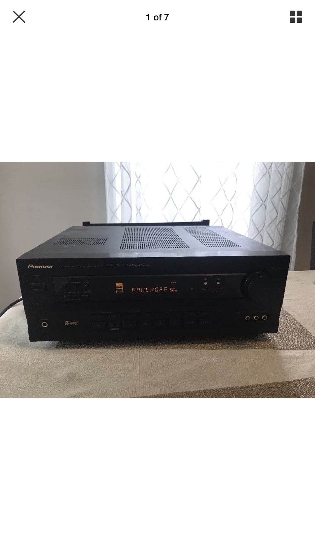 Pioneer VSX-D508 Receiver stereo system for parts speaker for Sale in University Heights, OH ...