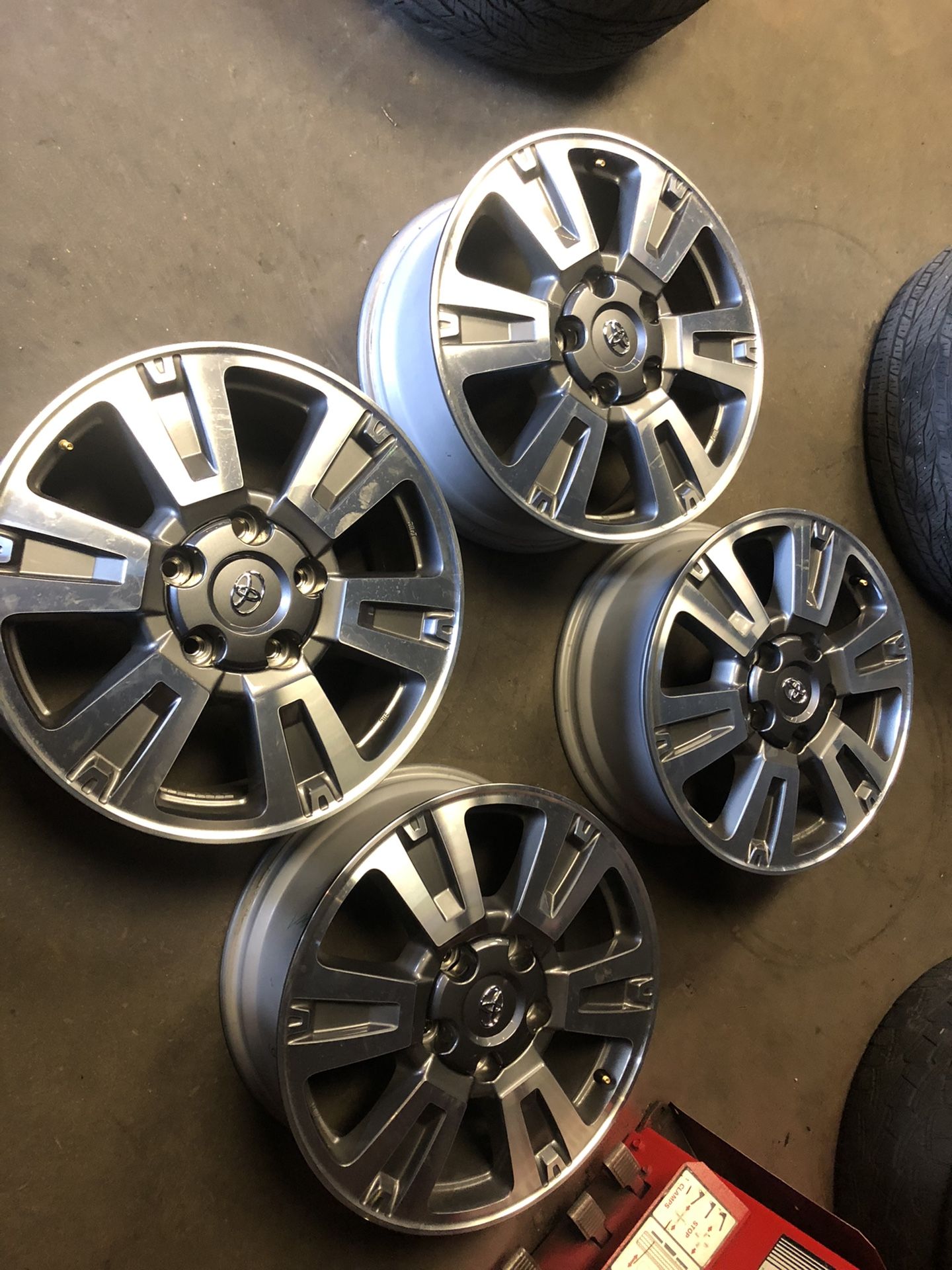 Toyota Tundra Stock 20 inch rims for sale for Sale in Pasadena, TX ...