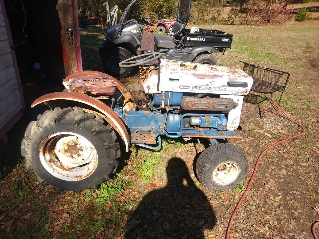 Mitsubishi satoh Beaver S370 garden tractor for Sale in Winnsboro, SC ...