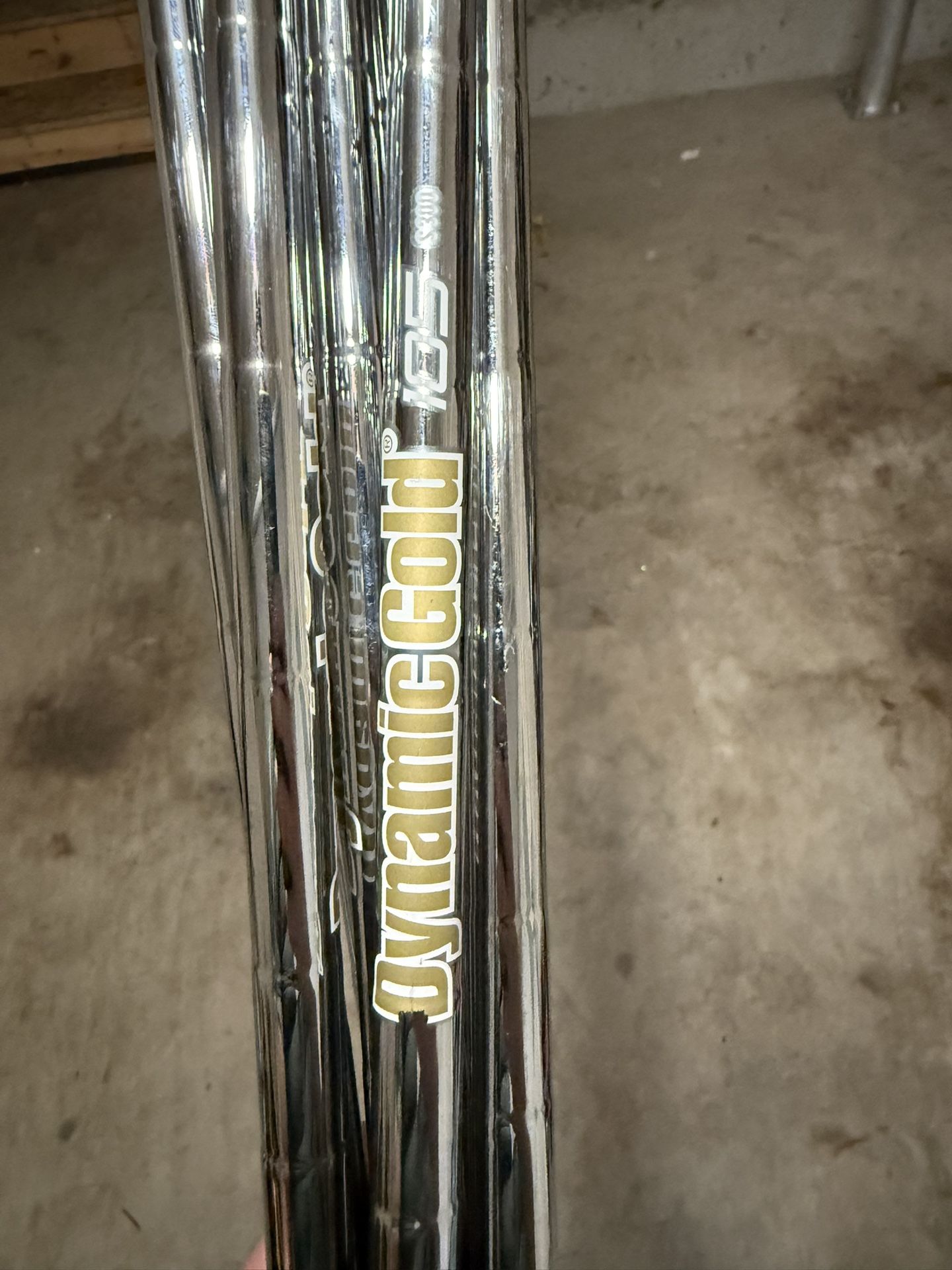 Dynamic Gold S300 Shafts, New Grips- Professionally Pulled {4-pw} for ...