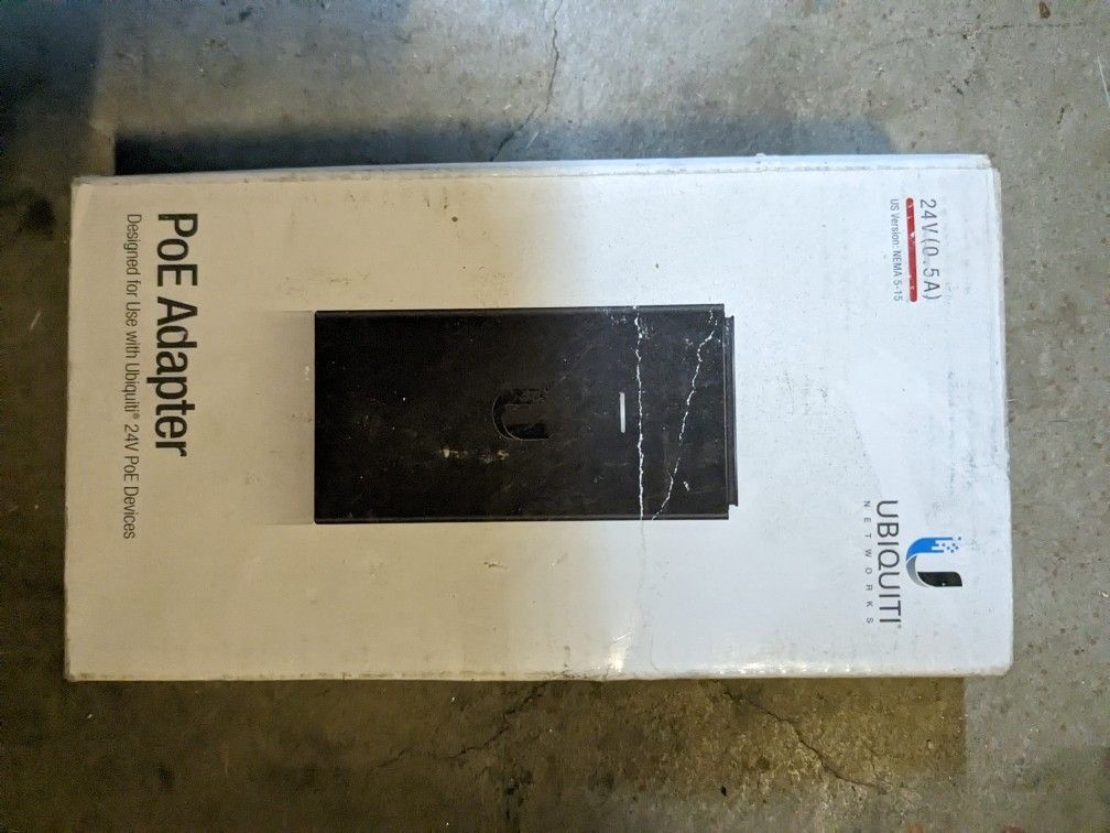 24v .5 Amp Poe Injector Uniquiti POE for Sale in Lakewood, CA - OfferUp