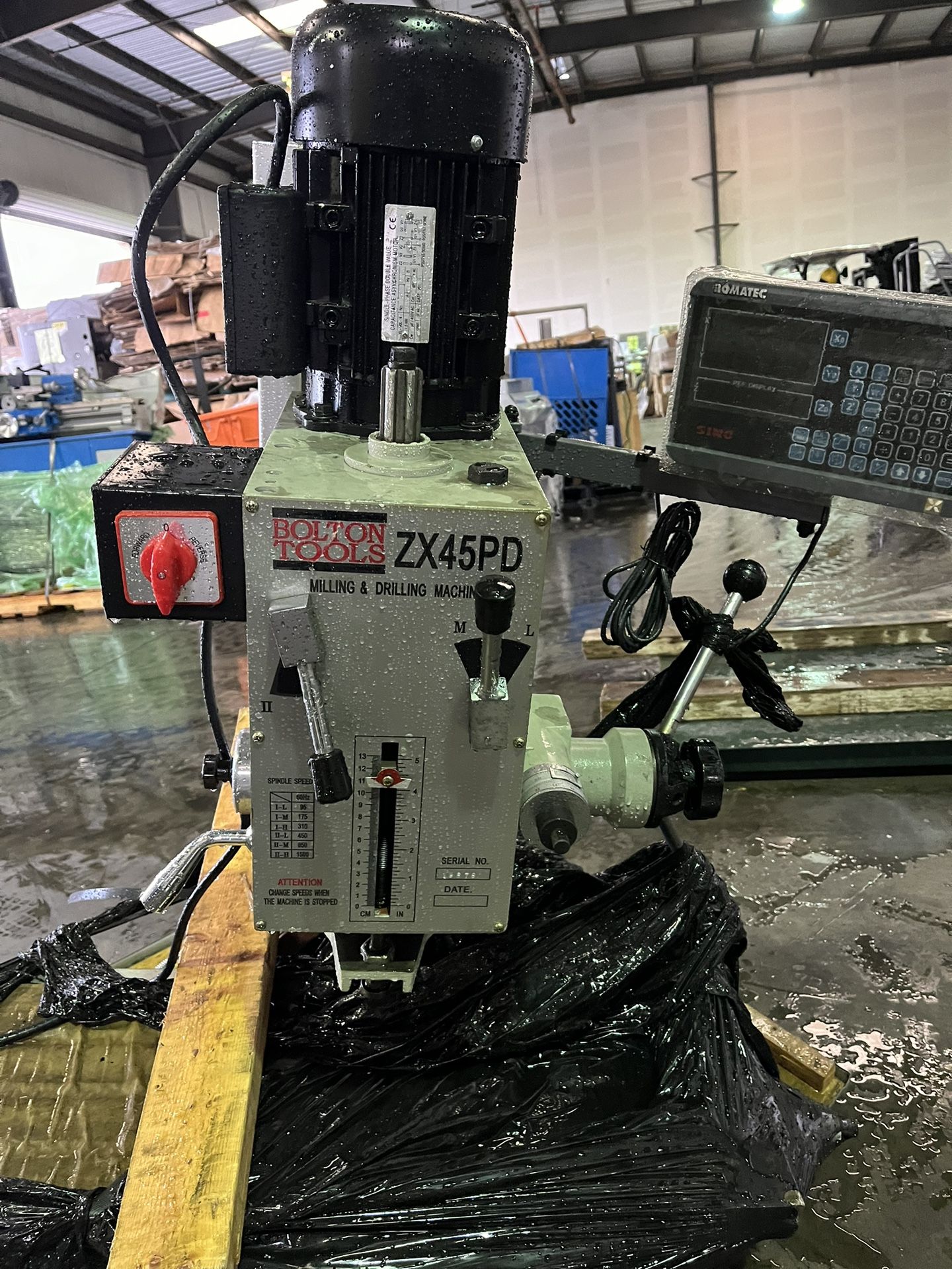Bolton Tools Milling Machine ZX45PD for Sale in Riverside, CA - OfferUp