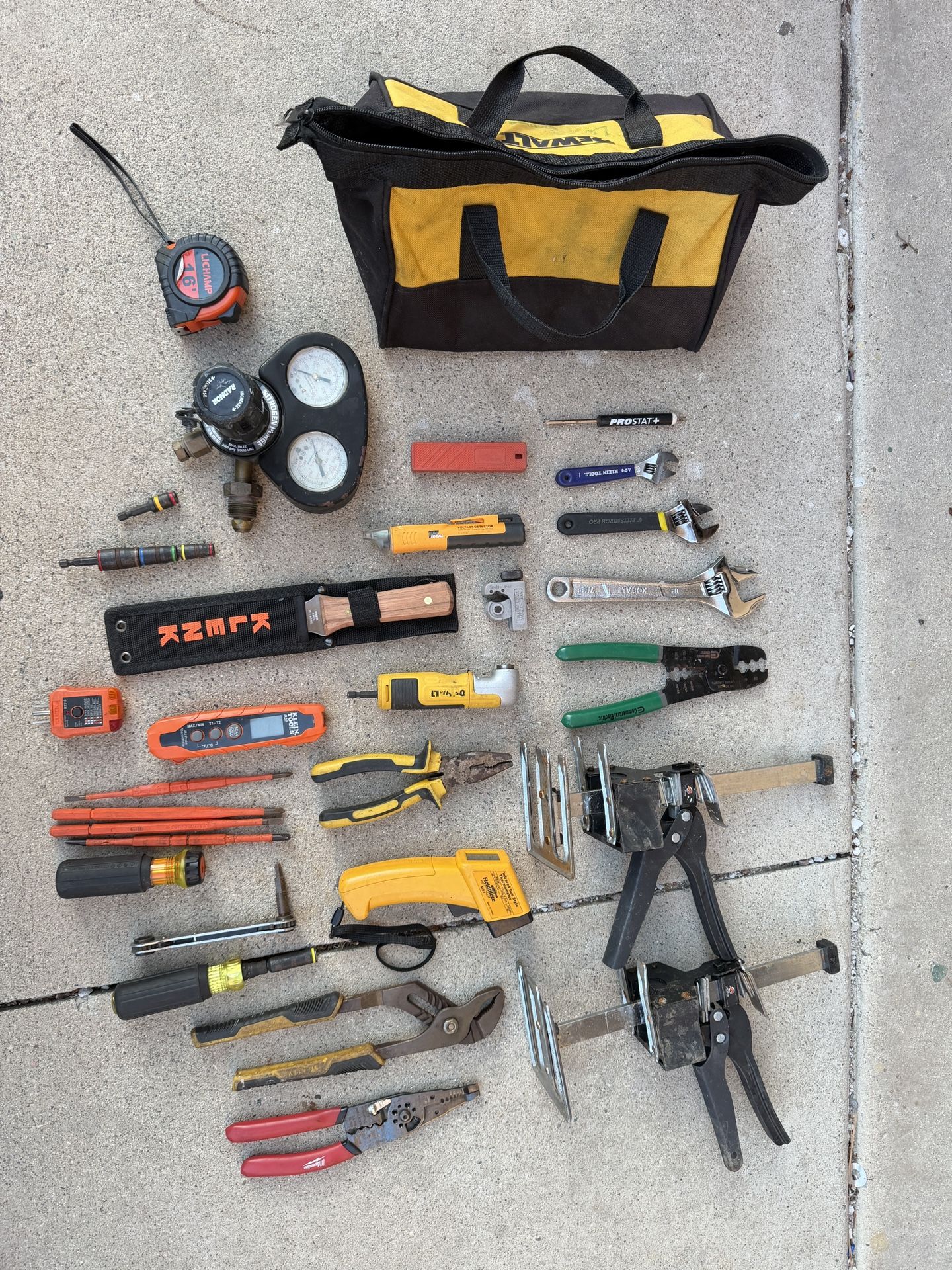 Lots Of Klein Tools ,Milwaukee ,Hvac Hand tools -used for Sale in ...