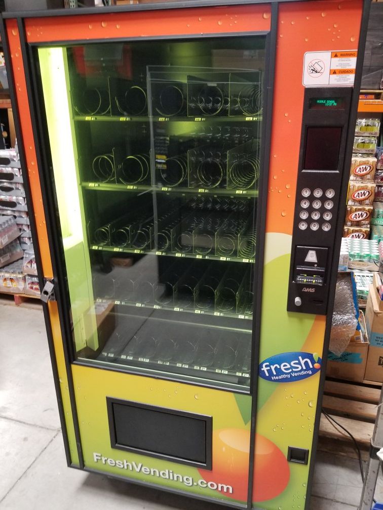 Barter trade gold silver? AMS combo soda snack food vending machine for ...