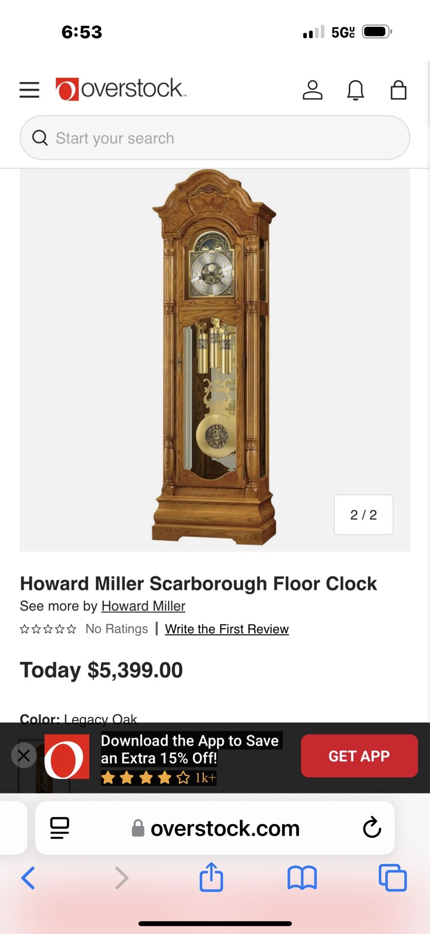 Selling my grandfather clock for Sale in Whittier, CA - OfferUp