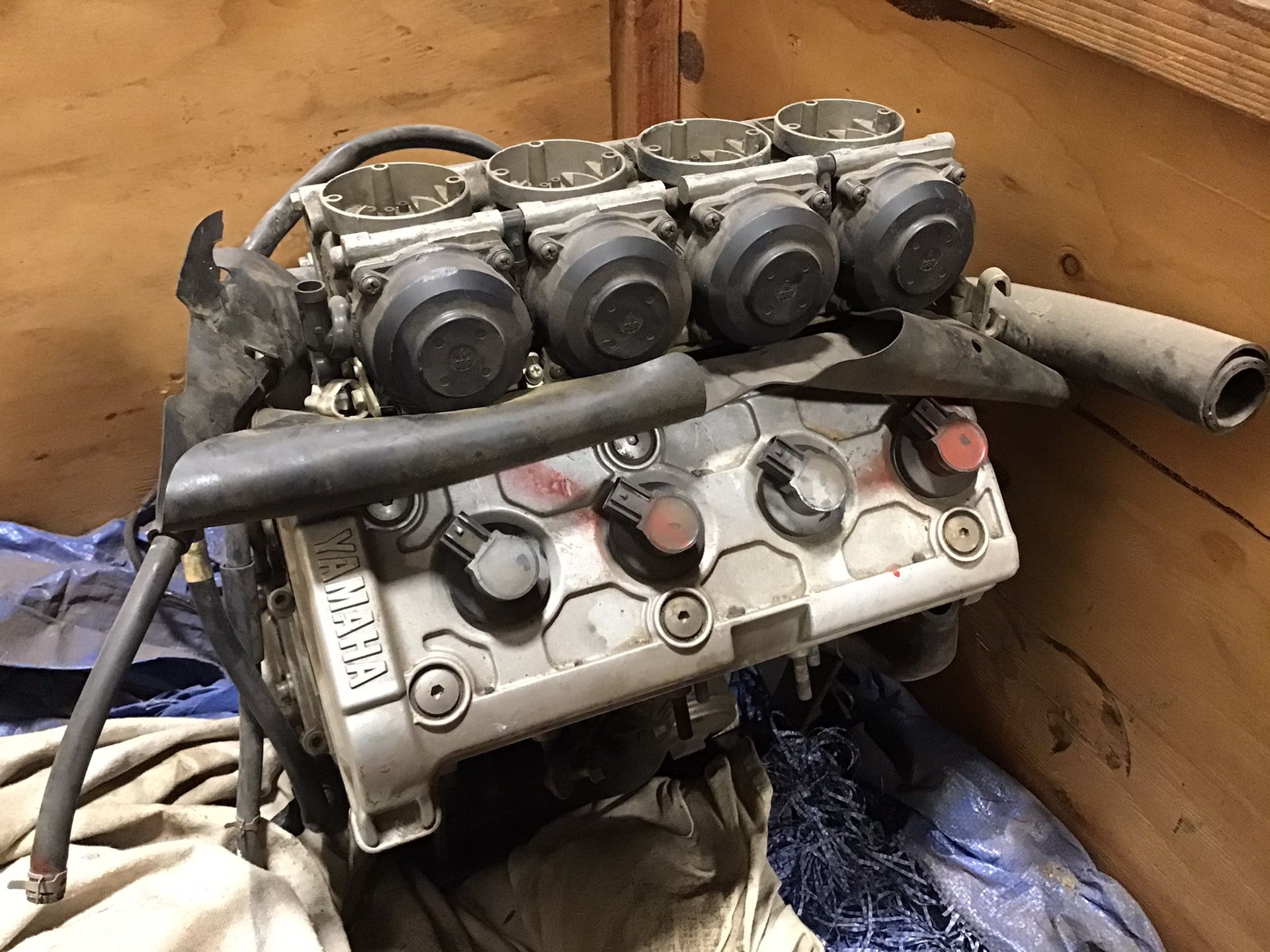 2006 Yamaha R6 engine with header for Sale in Torrington, CT - OfferUp