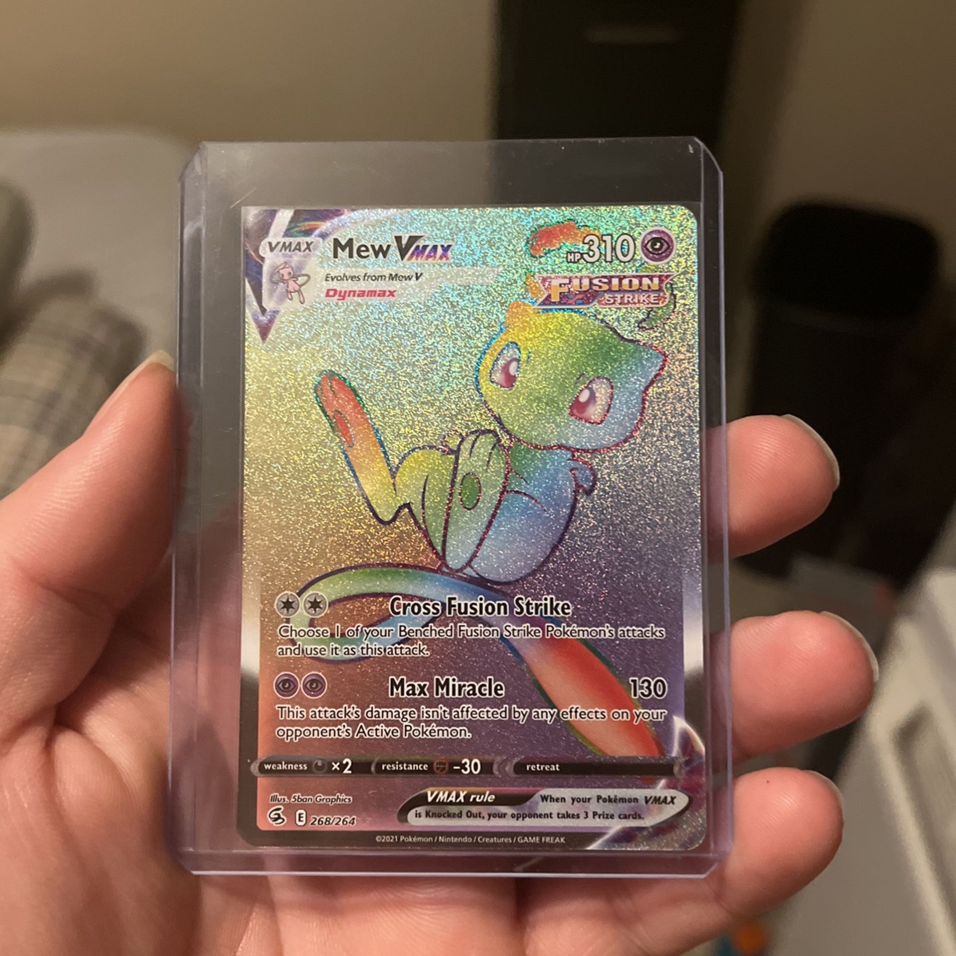 Rainbow Mew VMAX Pokémon card bundle lml.vn