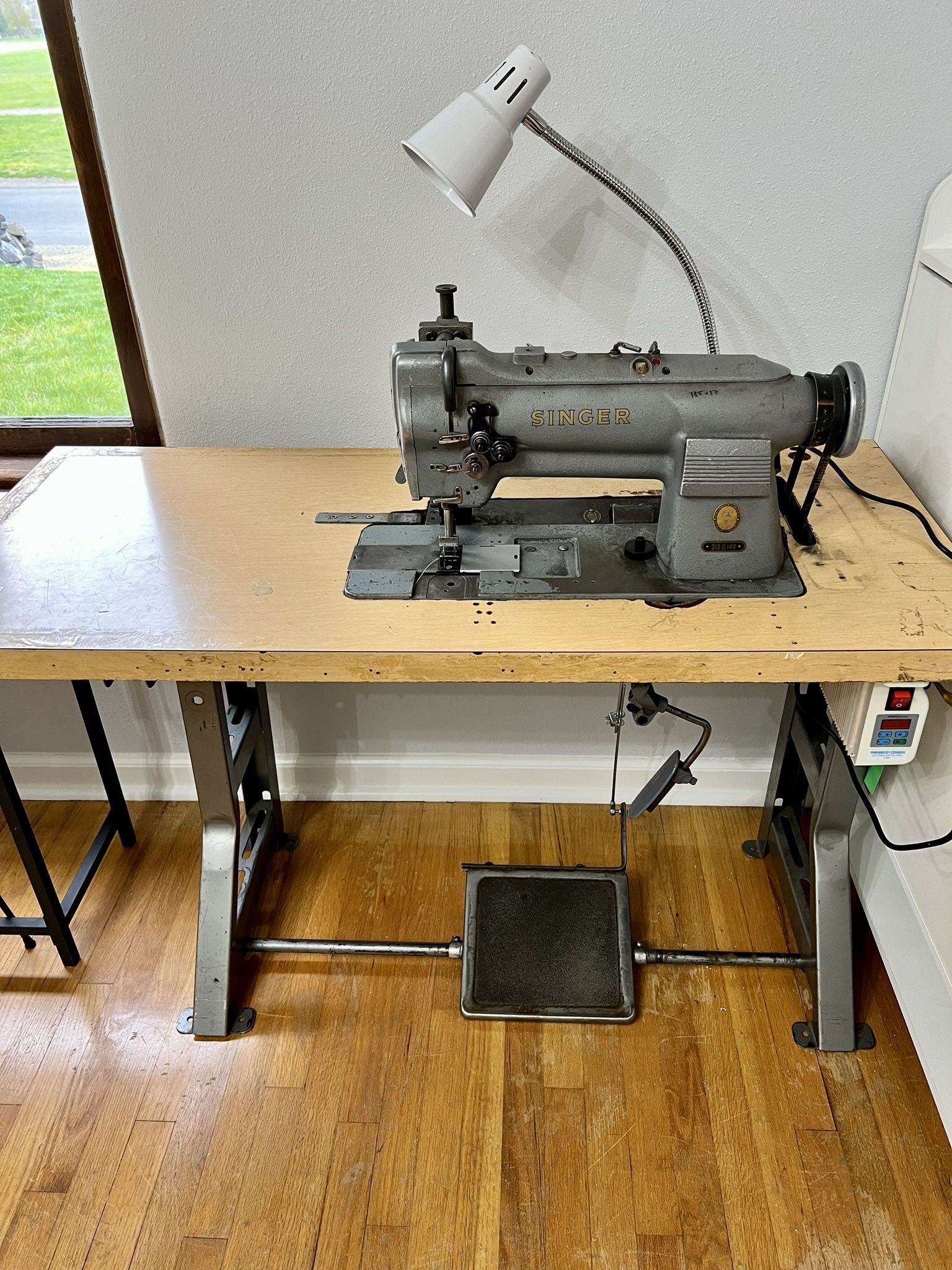Singer DOUBLE Industrial Sewing Machine for Sale in Tacoma, WA - OfferUp