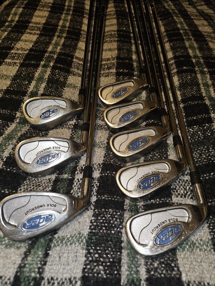 LH Acer Sole Undercut Iron Set (Callaway Hawkeye Ti Clone Set) for Sale ...