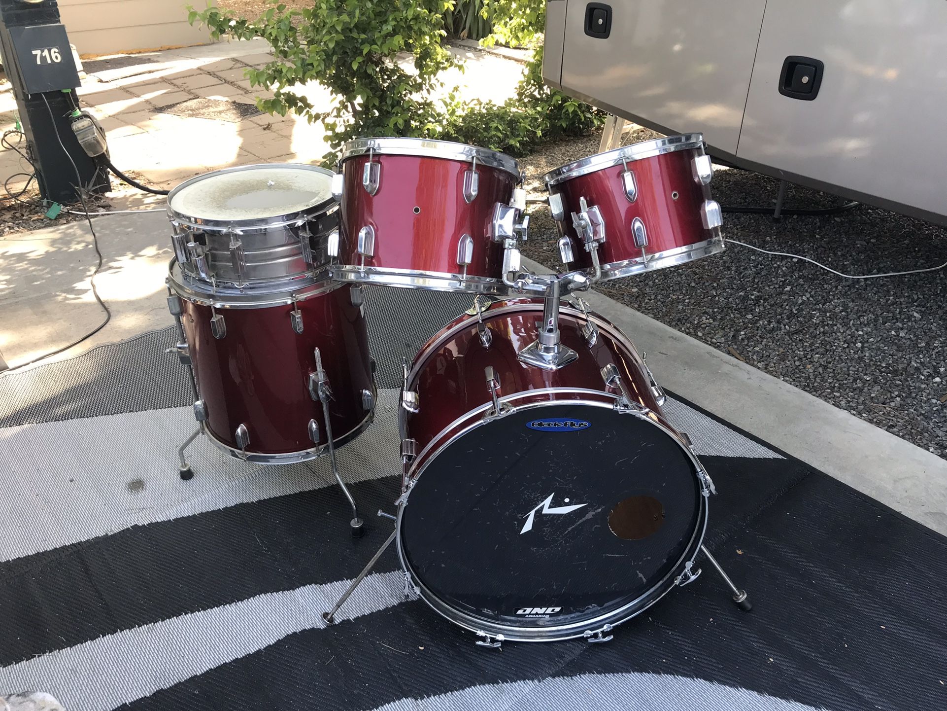Drum Set 5 Drums shell Pack for Sale in Hemet, CA - OfferUp