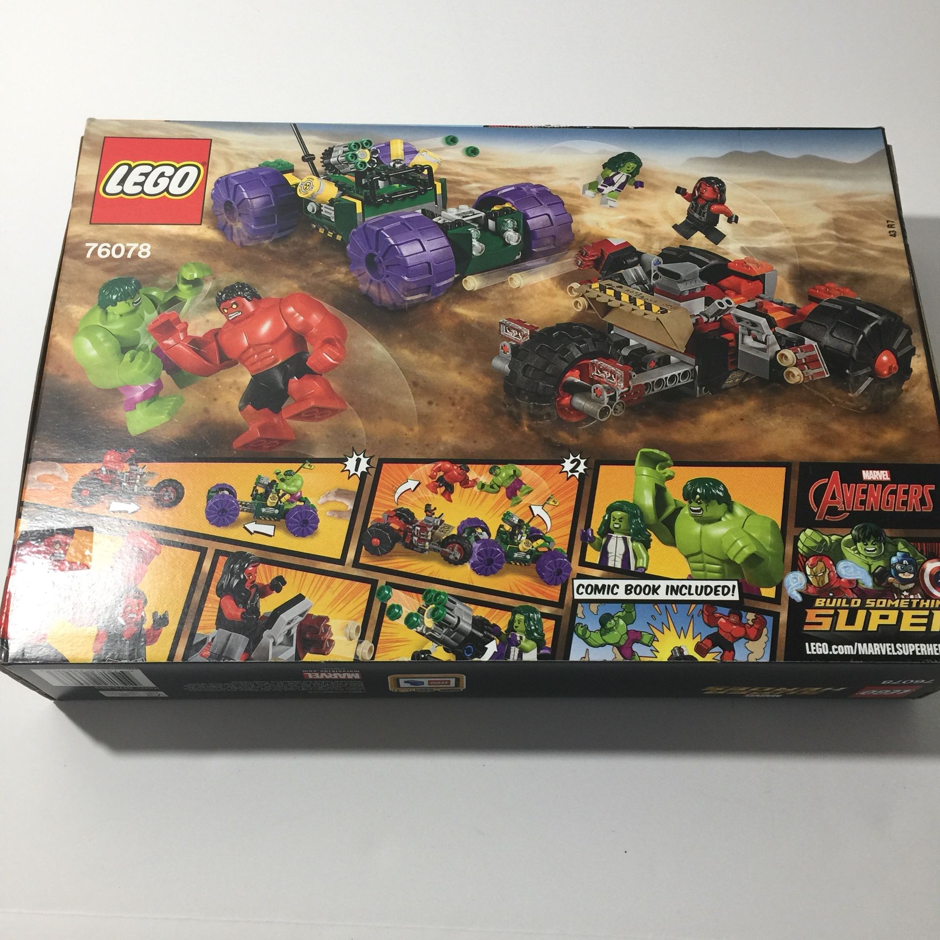 Lego Hulk Vs Red Hulk Games