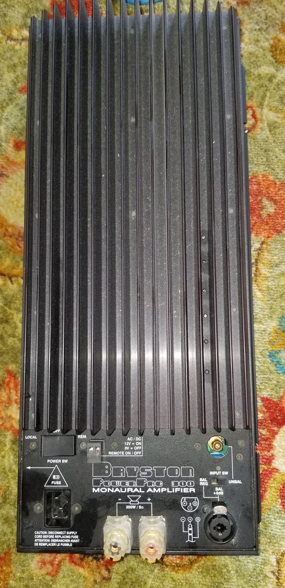 Bryston PP300 - 300 watt mono audio amplifier for Sale in LAUD BY SEA ...