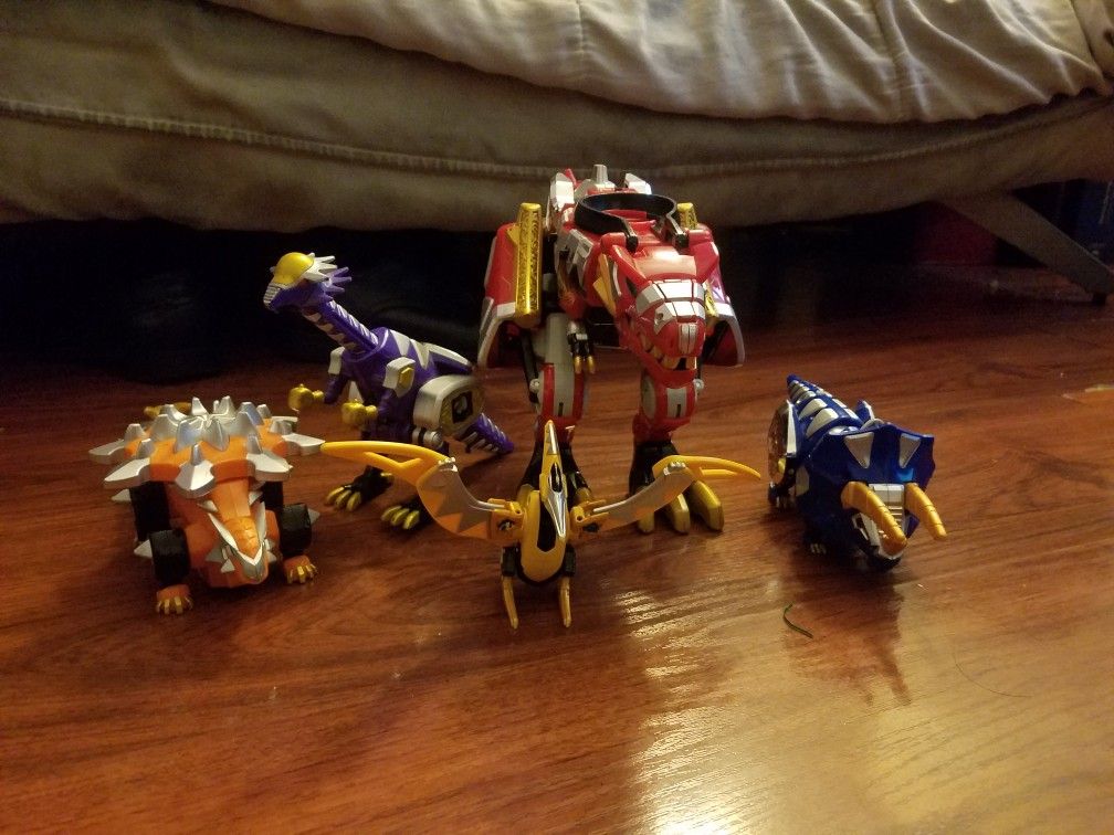 Power Rangers Dino Thunder Zords