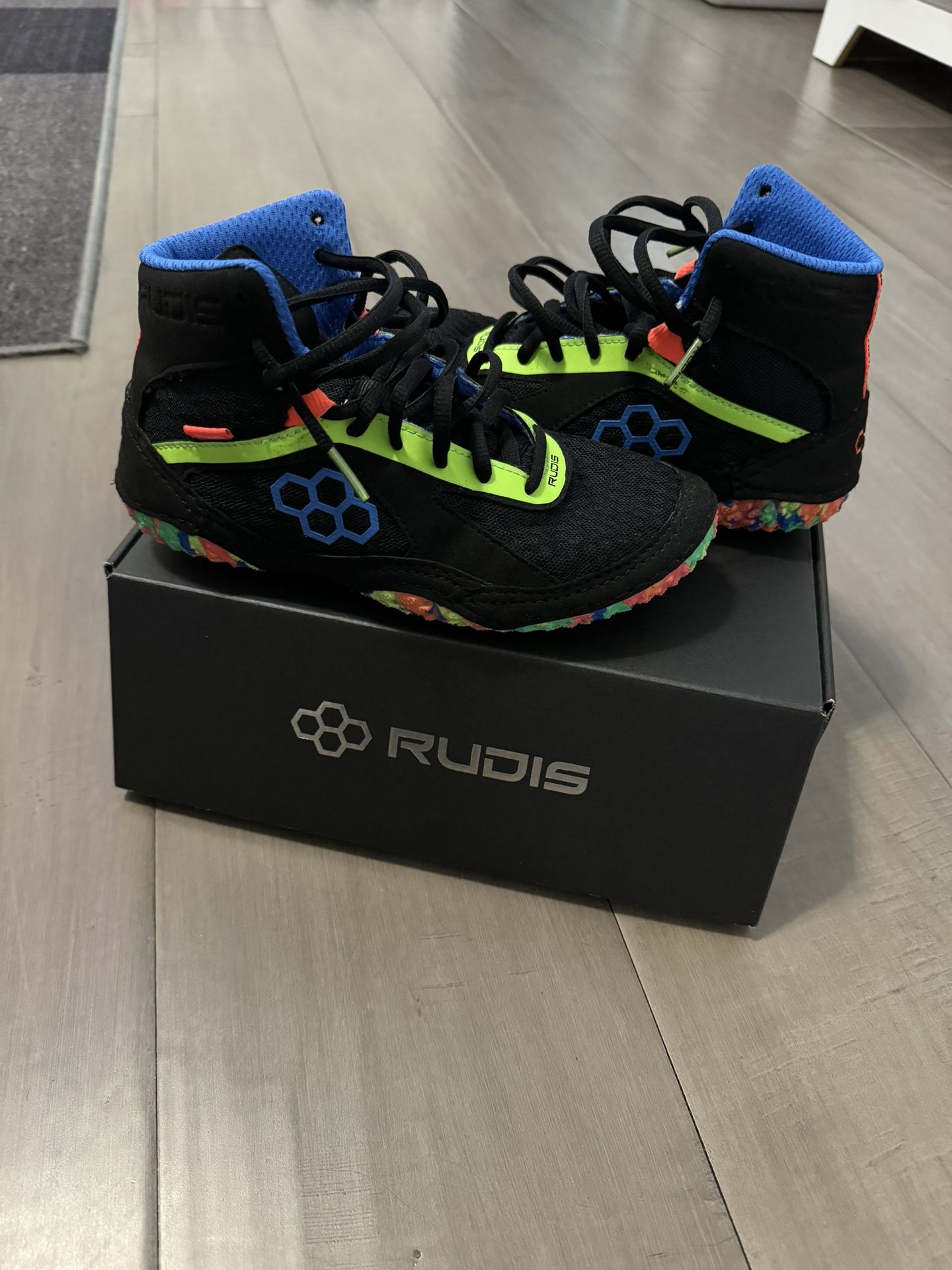 Rudis Fish Pebbles Wrestling Shoes for Sale in Upland, CA - OfferUp