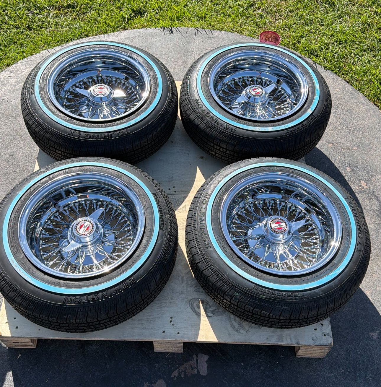 Wire Wheels 13x7 for Sale in Long Beach, CA - OfferUp