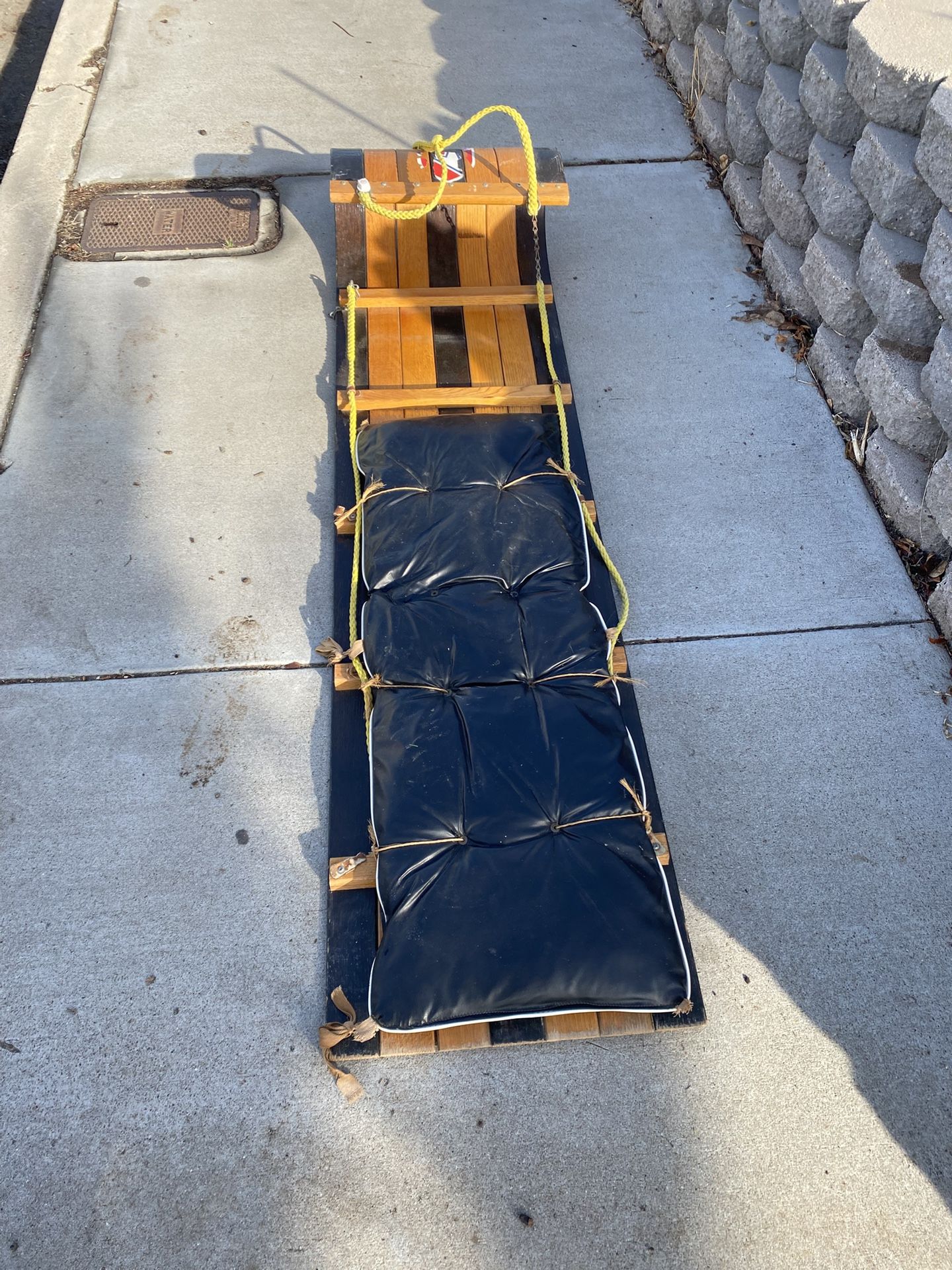 Classic To Toboggan Snow Sled 5 Ft 6 Inch Length for Sale in Chula ...