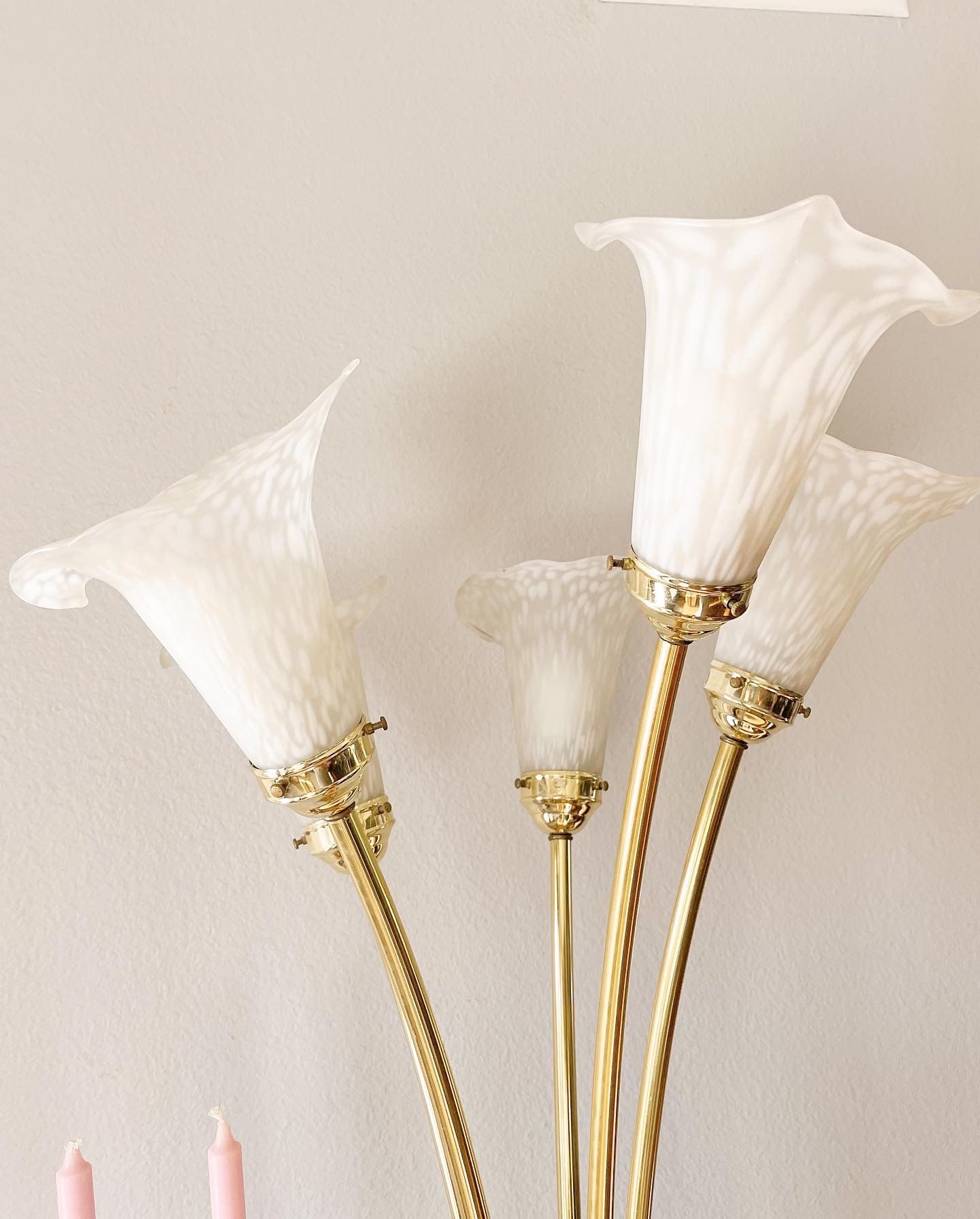 Mid Century Brass Calla Lily Lamp for Sale in Placentia, CA - OfferUp