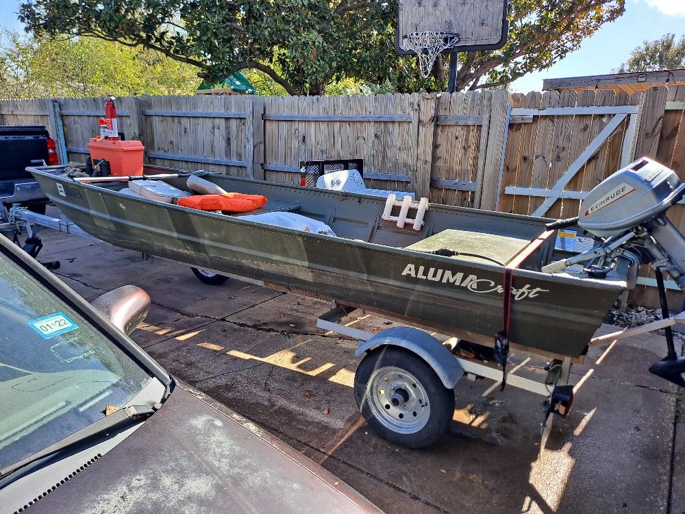 14ft Alumacraft Boat for Sale in Garland, TX - OfferUp